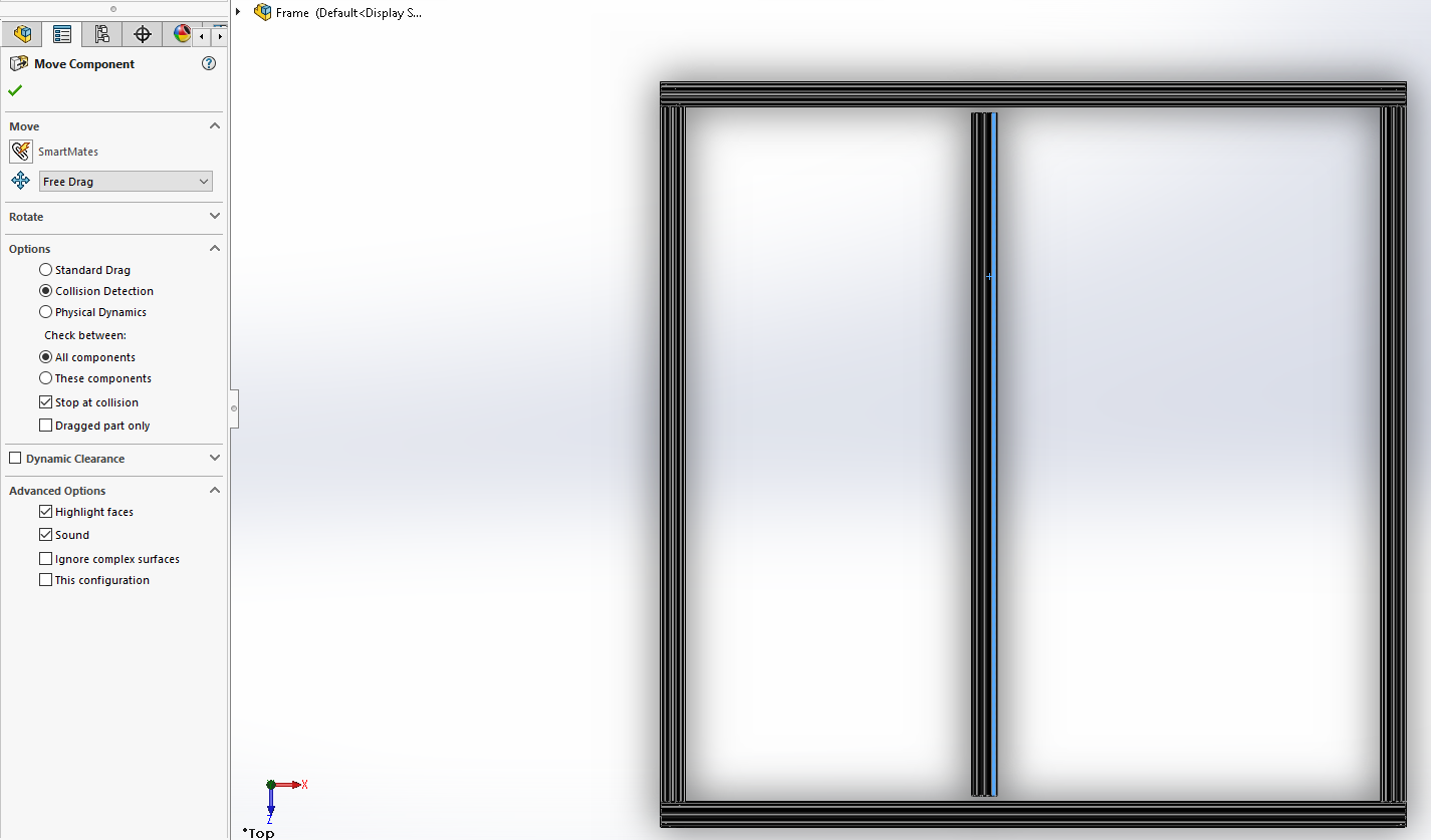 I have a part within an assembly that registers collision detection ...