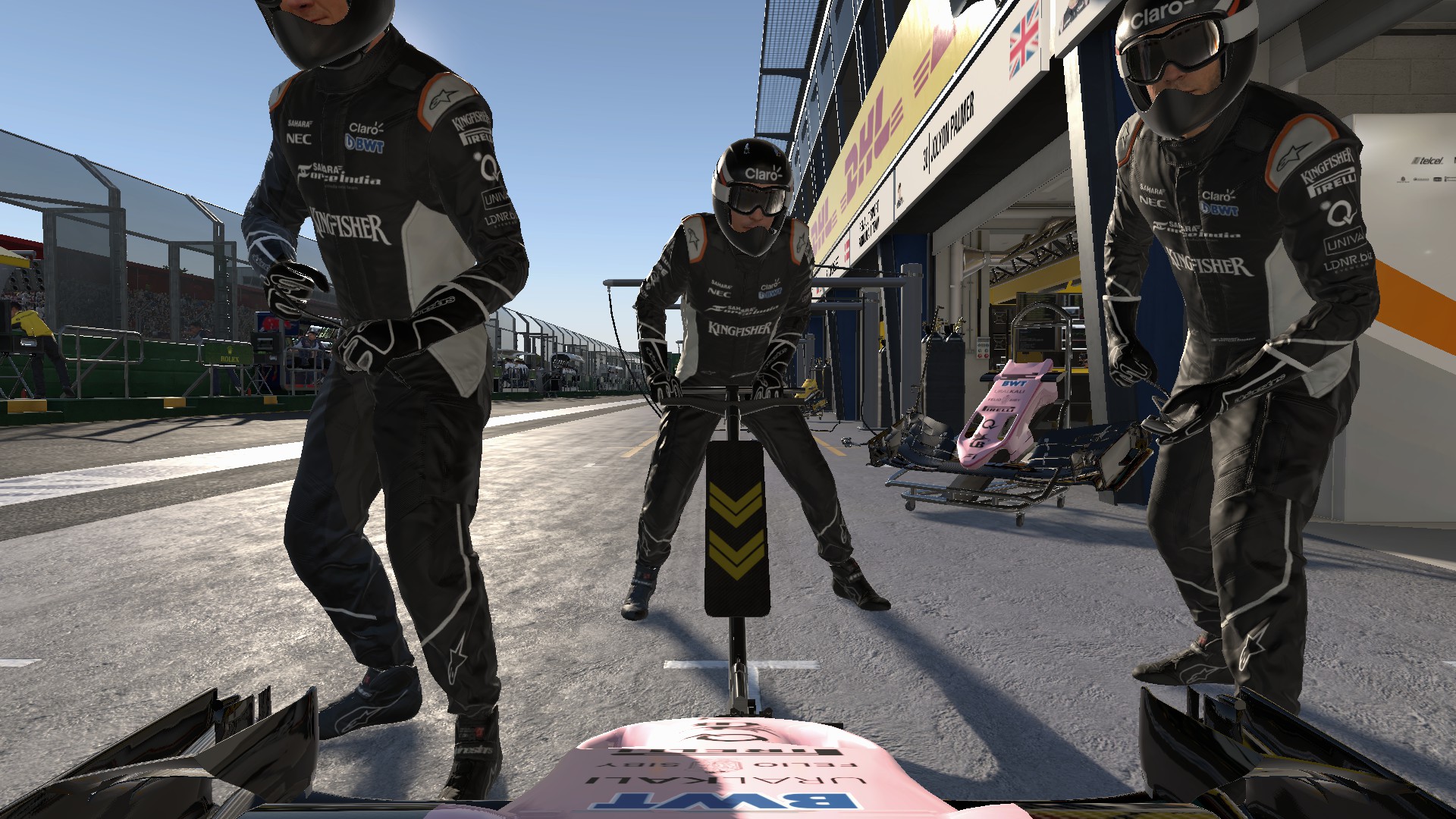 F1 Force India Driver Suits, Pit Crew and Race Crew | OverTake.gg