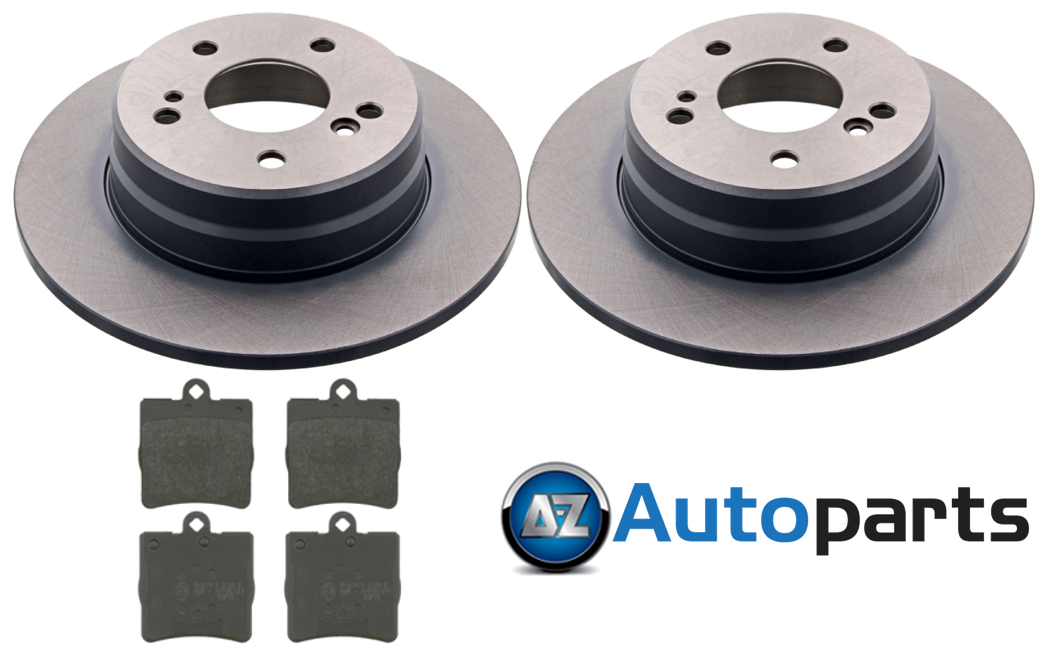 For Mercedes - C-Class C200 C220 CDI 2001-2007 Rear 278mm Brake Discs ...