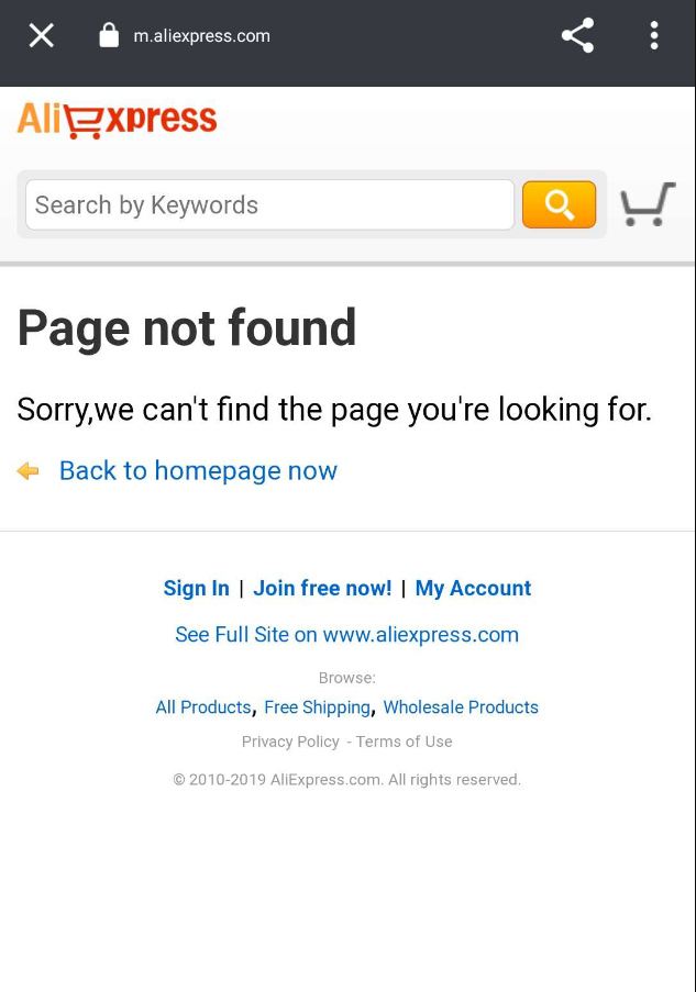 People not being able to see my created lists : r/Aliexpress
