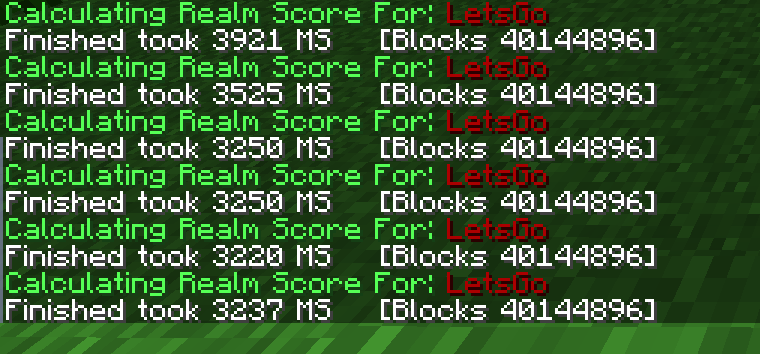 Best way to count blocks. | SpigotMC - High Performance Minecraft Community