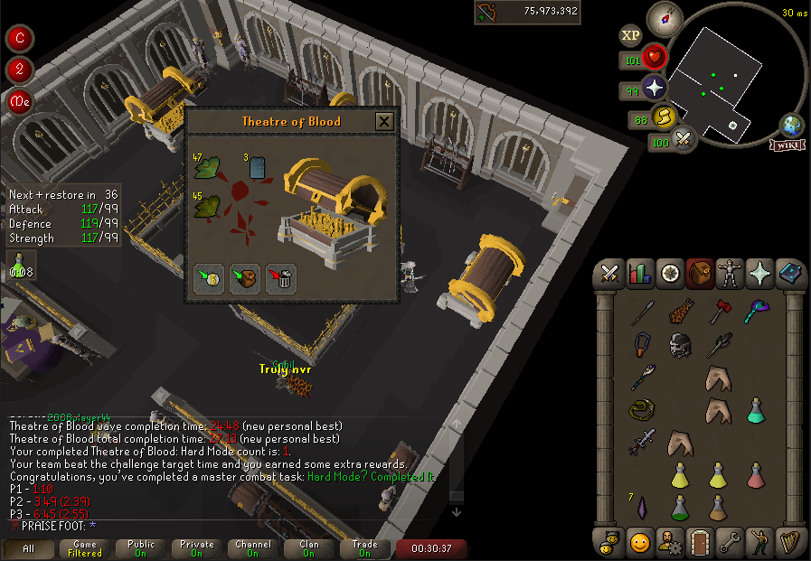 Master tier CA tasks completed (HCIM btw) : r/2007scape