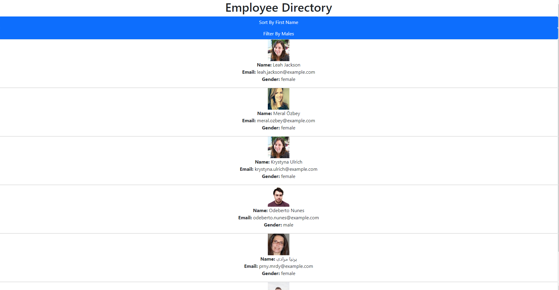 GitHub - Gushihiro/Employee-Directory-React