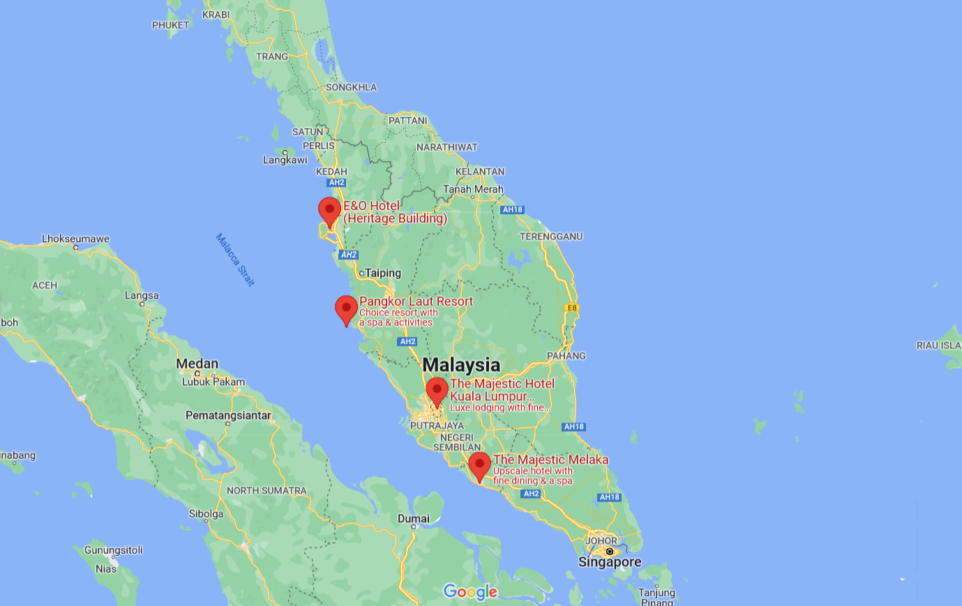 How to display a map with multiple pinpointed locations? : r/graphic_design