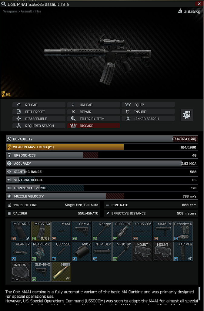 Gunsmith part 16 bugged? : r/EscapefromTarkov