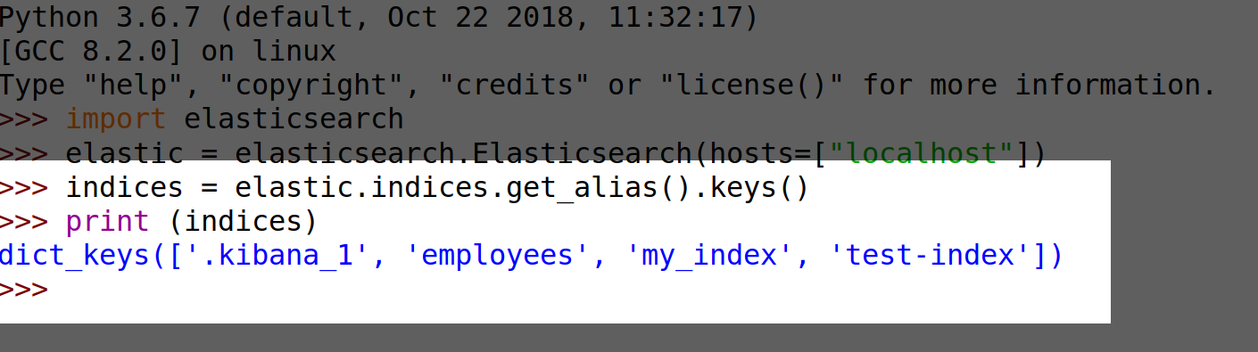 How To Create And Delete Elasticsearch Indexes Using The Python Client 