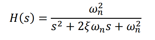 Solved H(s) = omega_n^2/s^2 + 2 zeta omega_n S + omega_n^2 | Chegg.com