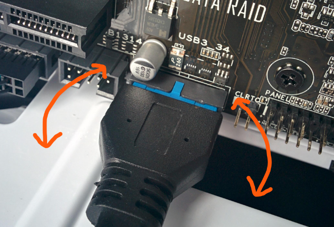 Hi When I Unplug My Usb 3 Connector From Motherboard Cpus