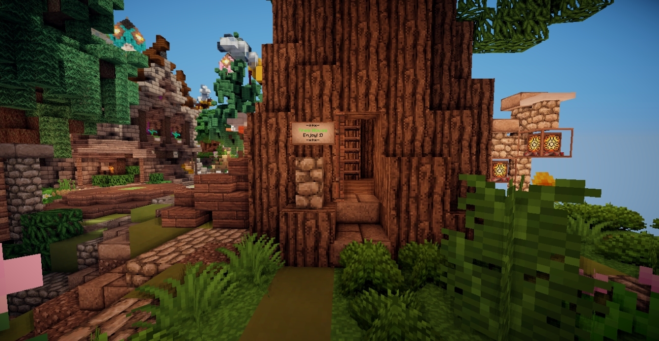 [Comission] Custom Spawn "Argon" Minecraft Map