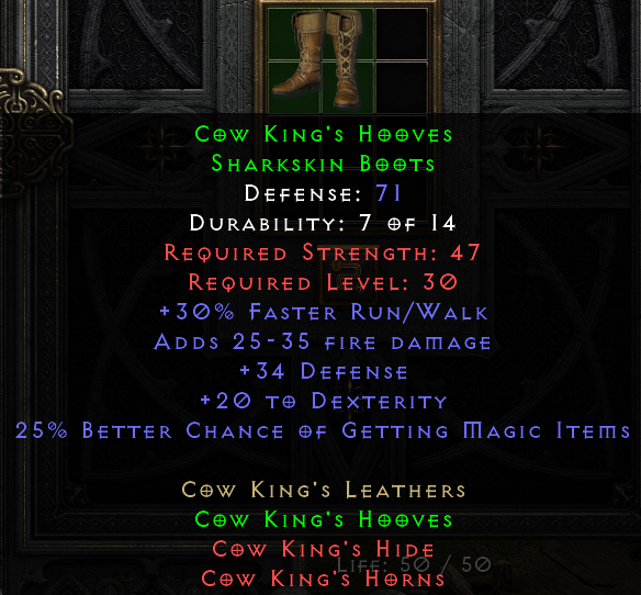 Moo Moo Boots! (pic) - Topic - d2jsp