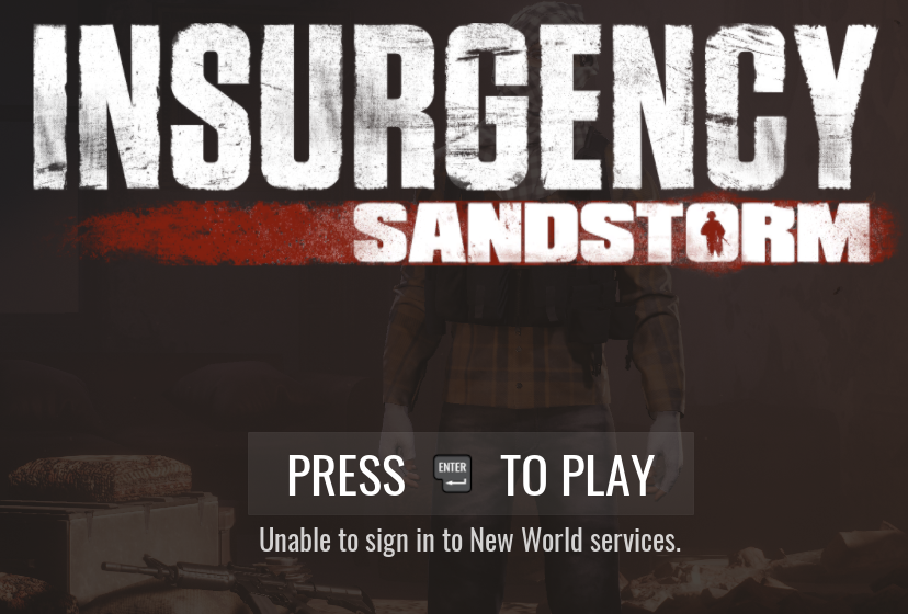 Game is down? Cannot log in past first screen. : r/insurgency