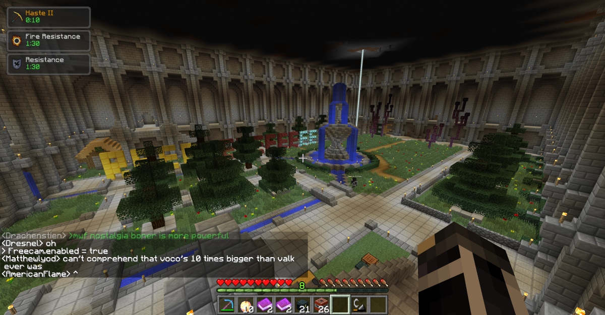 Spawn Mason Lodge - Before and after Team Infrared : r/2b2t