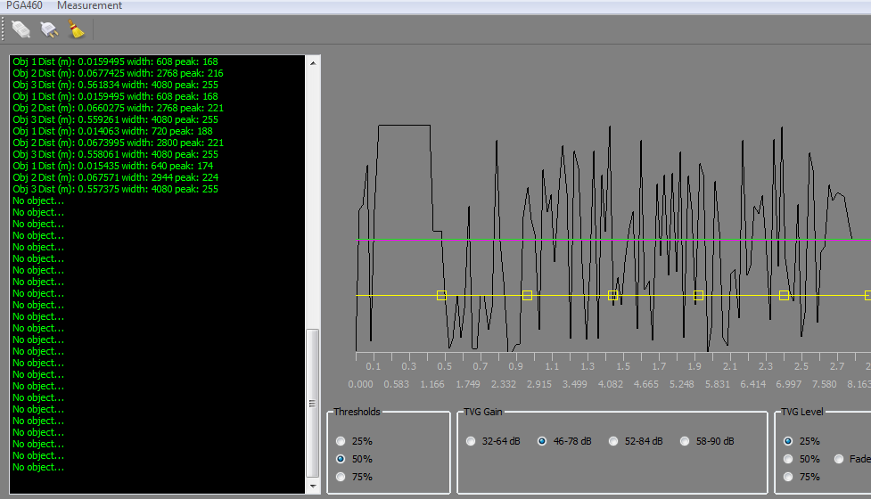 PGA460 Measurement Short Distance Sensors Forum Sensors TI E2E 