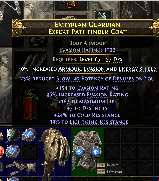 1300+ Endgame Evasion Chest Req Level: 65 - Topic - d2jsp