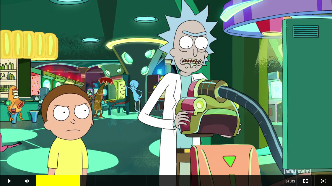 What is Mr. Meeseeks doing at Blitz and Chitz? : r/rickandmorty