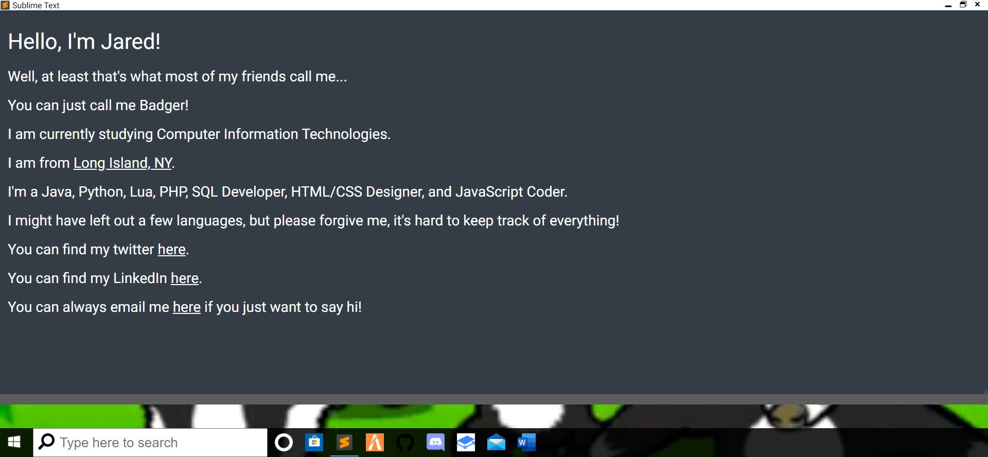 GitHub - JaredScar/BadgerStore: My badger.store website
