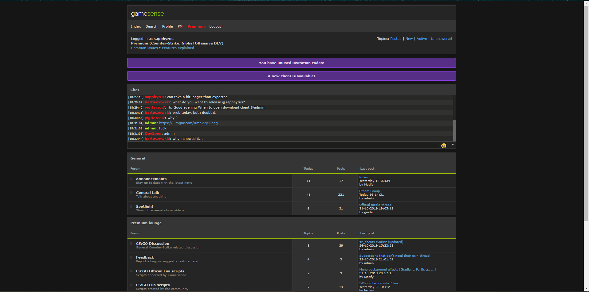 [Release] Custom Forum Themes v1.1.2 / General talk / GameSense
