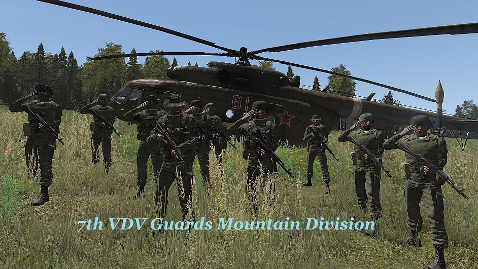 (VDV) 7th Guards Mountain Division - Old DayZ Group Archive - DayZRP