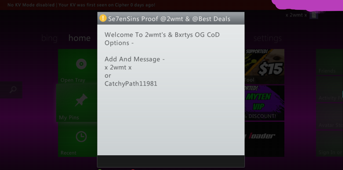 OG CODS | INFECTONS | UNLOCK ALL + MORE | 2 HOSTERS (LOOKING FOR MORE ...