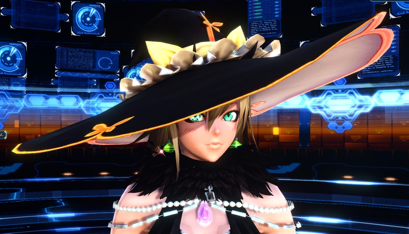 [How-to] Vampire Fangs In PSO2 using Small Demon Headdress Accessory ...