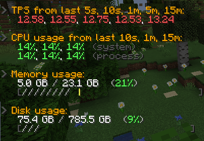 Low TPS when the server has more people online | SpigotMC - High Performance Minecraft Community