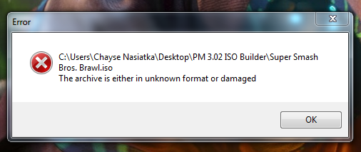 Brawl ISO not working. : r/smashbros