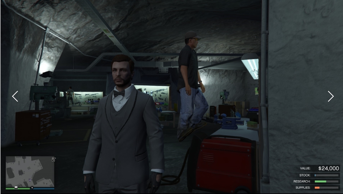 My bunker staff started acting strange this week : r/gtaonline