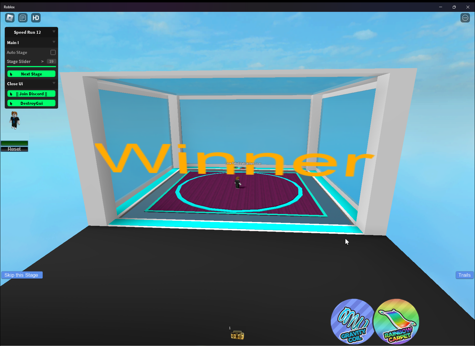 Speed Run 12 | Stage Slider and more — Roblox Scripts | ScriptBlox