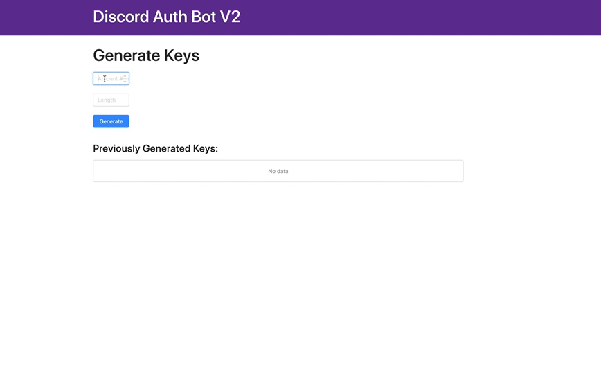 GitHub - kraj011/DiscordAuthBotV2: A new and improved Discord key based authentication bot