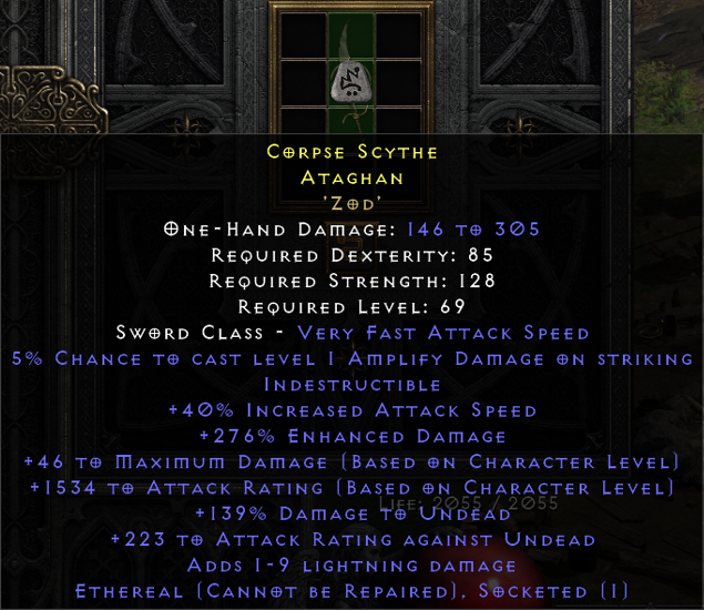 Ft Eth Fools 40ias 276ed Amplify Damage Sword - Topic - d2jsp