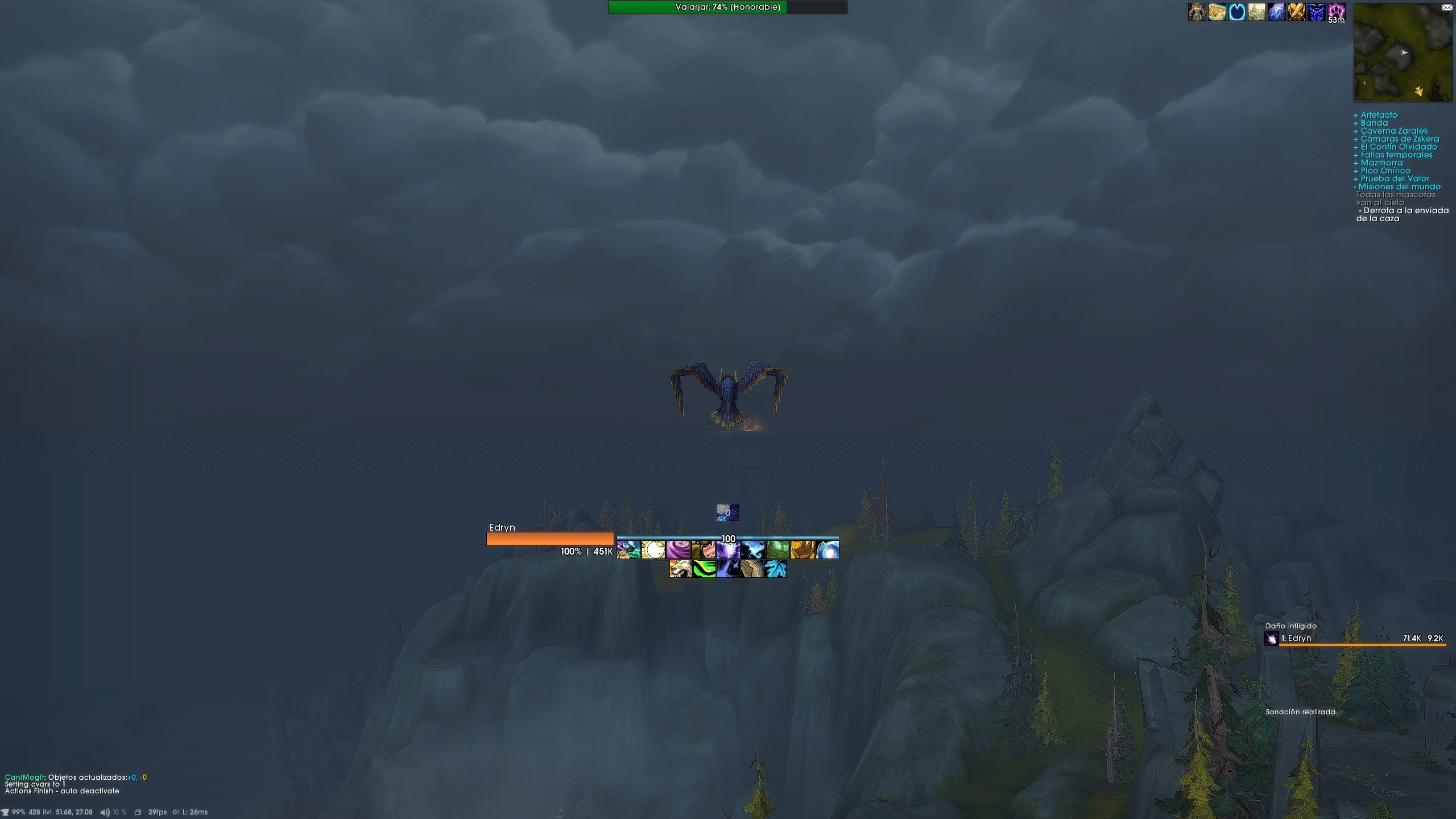 [help] ElvUI and reputation bar (can't hide Blizzard's) : r/WowUI