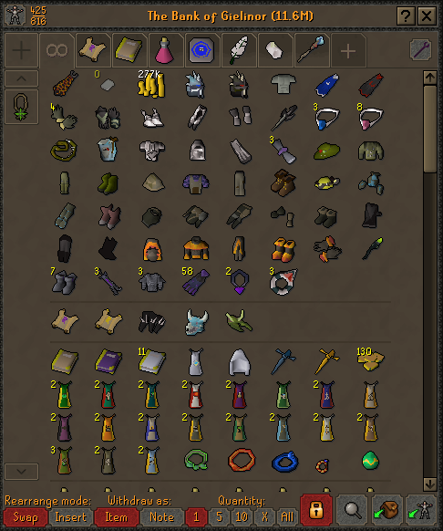 [50$ DONOR] ⚡2225 total⚡[Infernal Cape, Avernic, OlmLet +8 Pets, Max ...