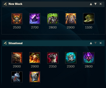 New Singed Player wanting to know on how to improve my itemization with ...