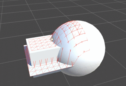 [Unity] Plane Meshを別のモデルの形状に沿わせる #C# - Qiita