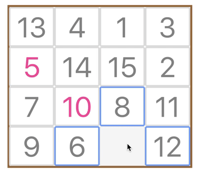 Elm+Grid Layoutで15パズル作った！ #関数型プログラミング - Qiita