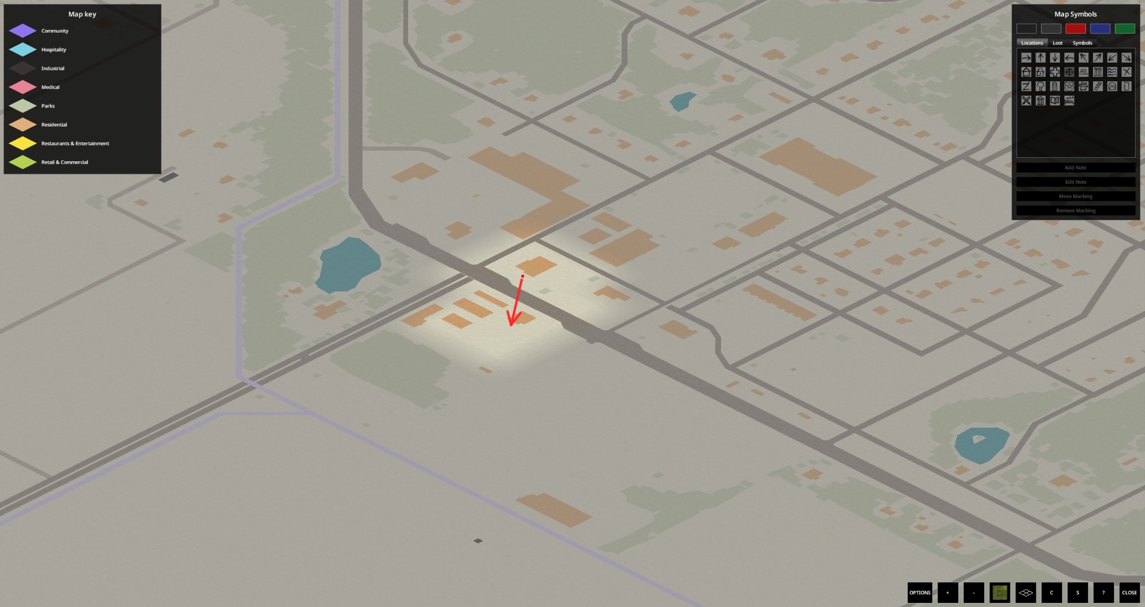 [42.2] Brandenburg breaks in car visiblity cone and on foot visibility ...