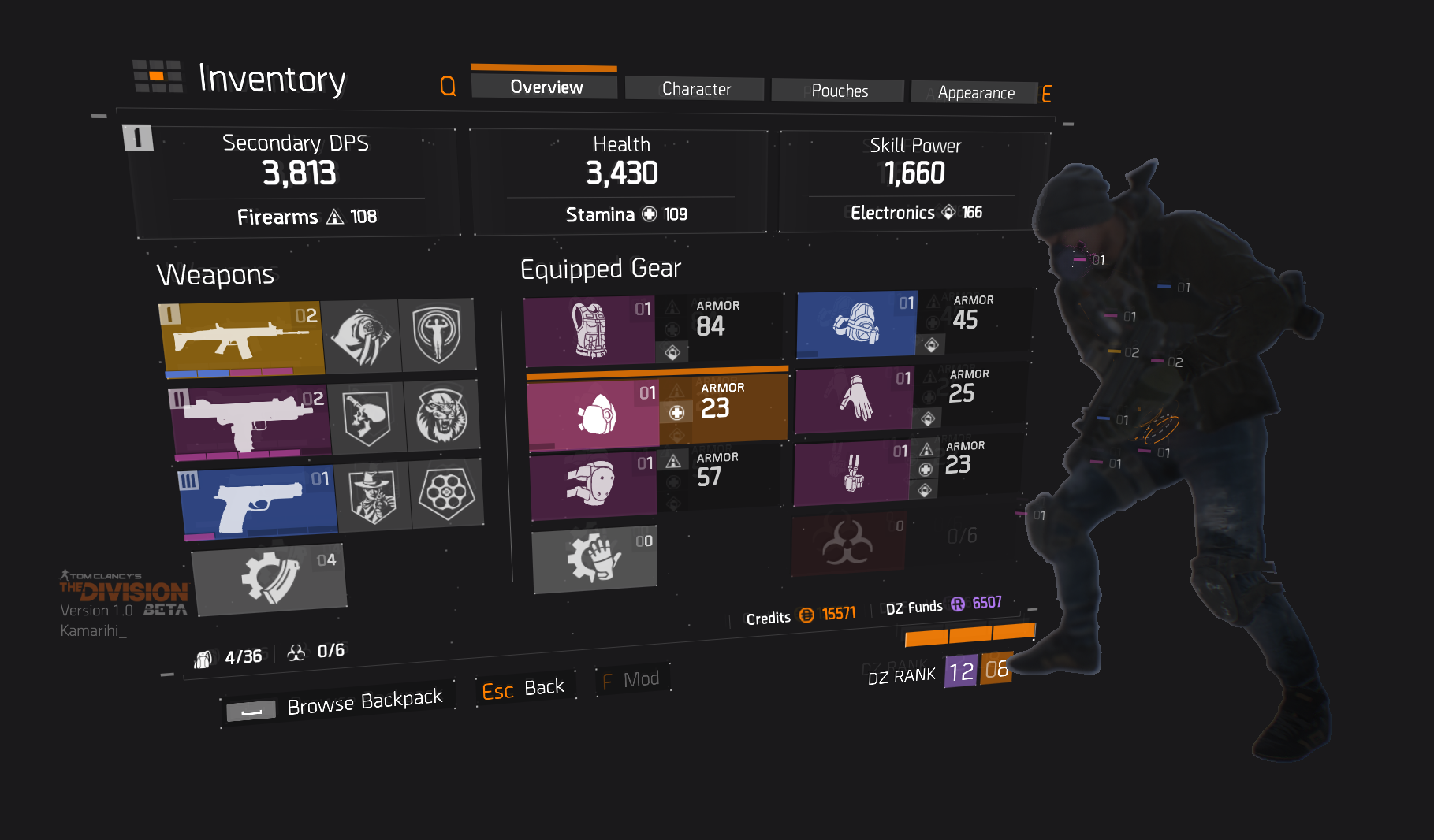 Showcase your end of beta agent and time played here. : r/thedivision