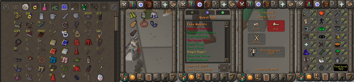 ⭐PK Ready & Quested⭐NEW MAXED⭐Prodded Pures⭐Obbys⭐50-75 Attack⭐ ...