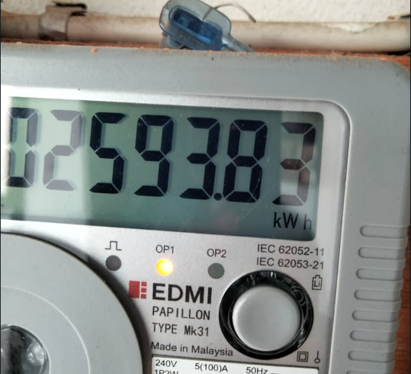 need ask regarding on sesco meter