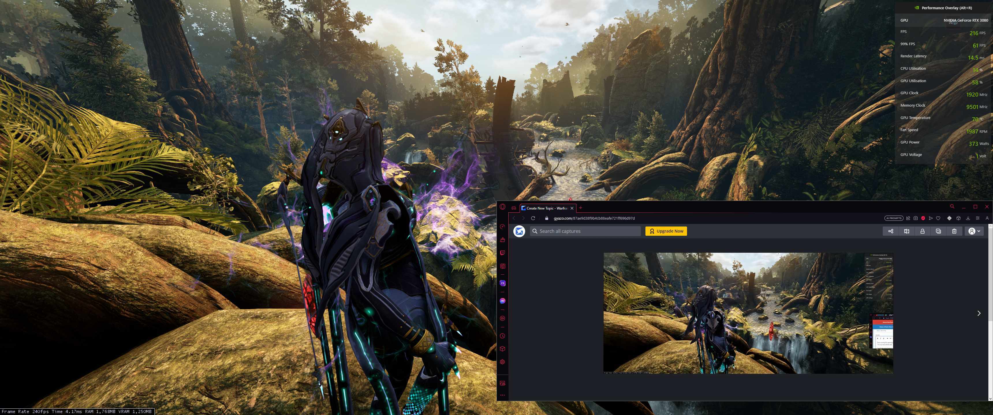 FPS over go fps limit in boreless fullscreen. Might damage pc - PC Bugs - Warframe Forums