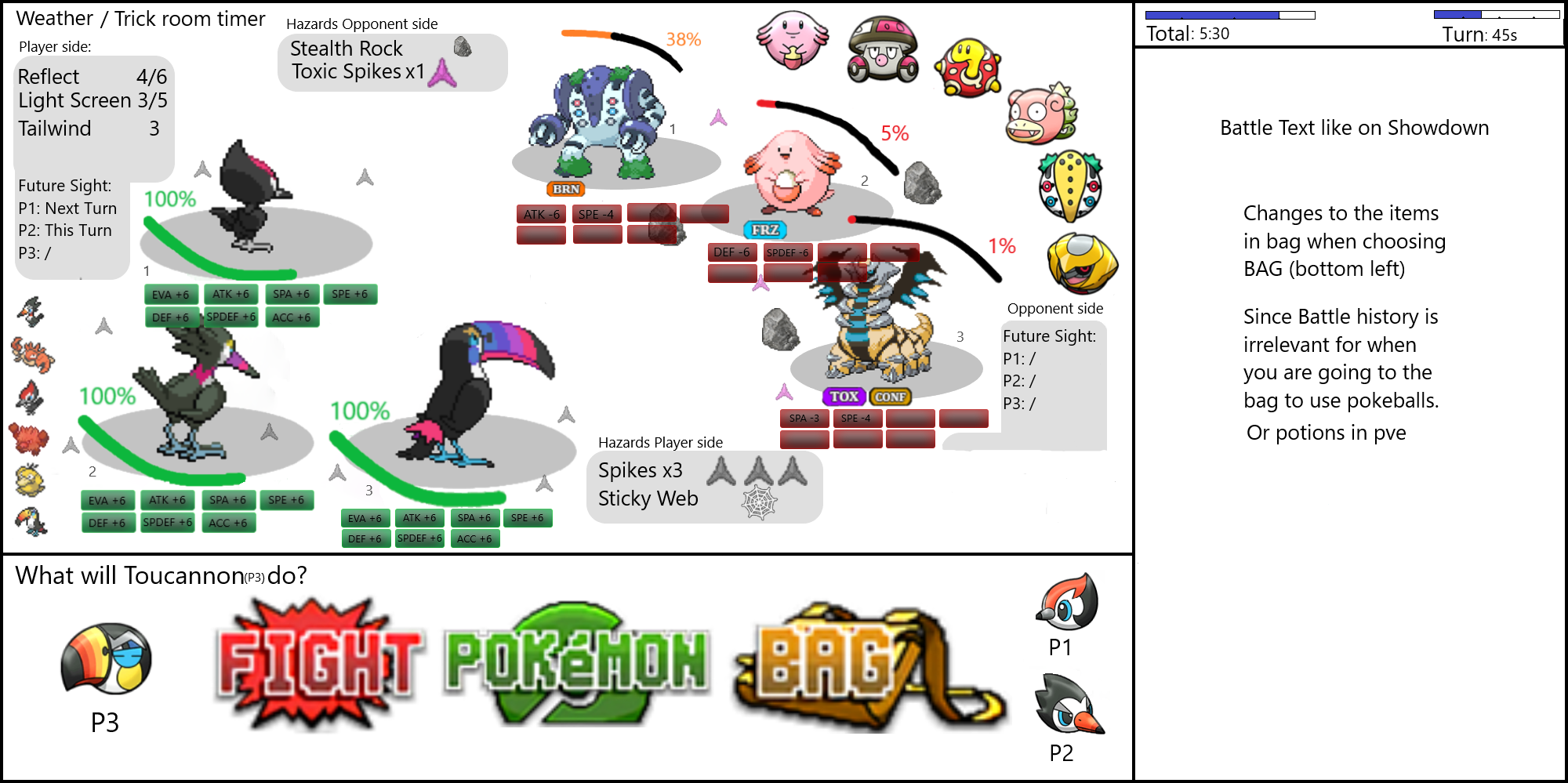 Event: Battle UI Rework | Pokémon Blaze Online