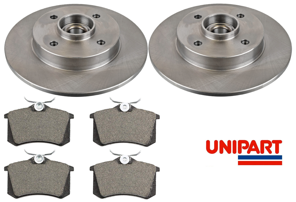 For Citroen - C3 Picasso 2009-2016 Rear Brake Discs and Pads w/ ABS ...