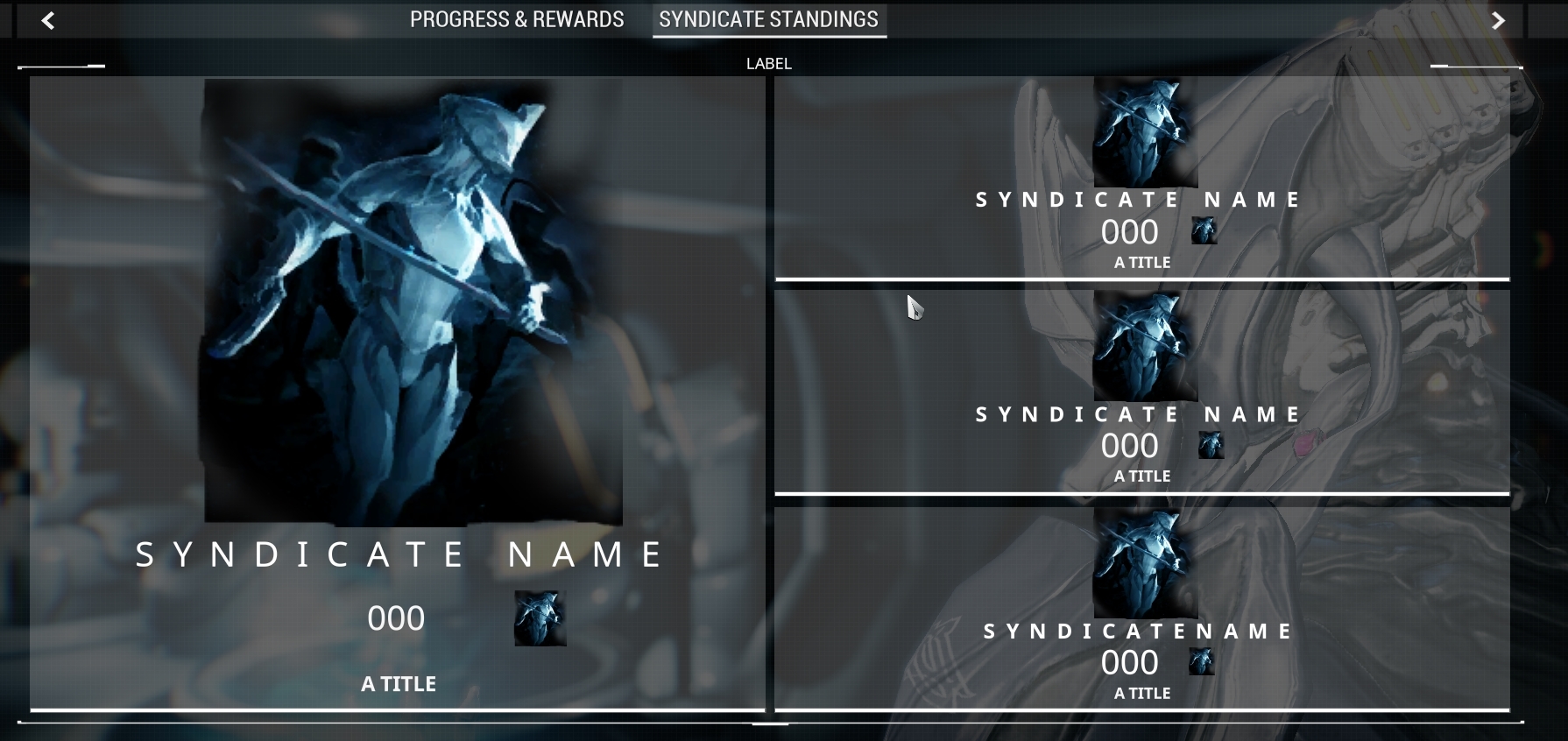 Mission Summary Screen Bugged (visual bug) - General - Warframe Forums