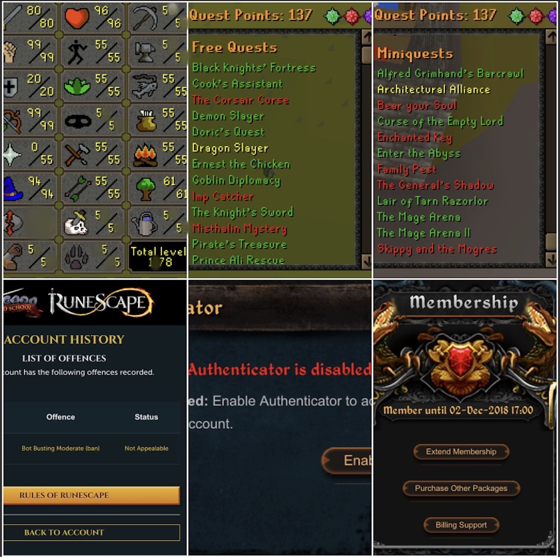 MAXED INITIATE PURE - LOADS OF ITEMS ACHIEVED! SEE FOR YOURSELF! | Sell ...