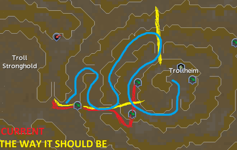 Can Trollheim shortcuts actually be shortcuts please? : r/runescape