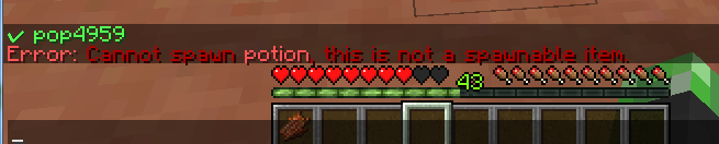 Can't spawn harming potion item · Issue #2349 · EssentialsX/Essentials · GitHub
