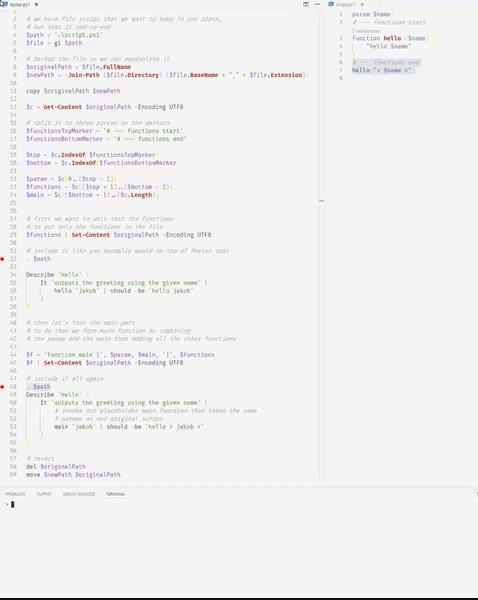 Github Nohwndscript Tester Prototype For End To End Testing Of Powershell Scripts
