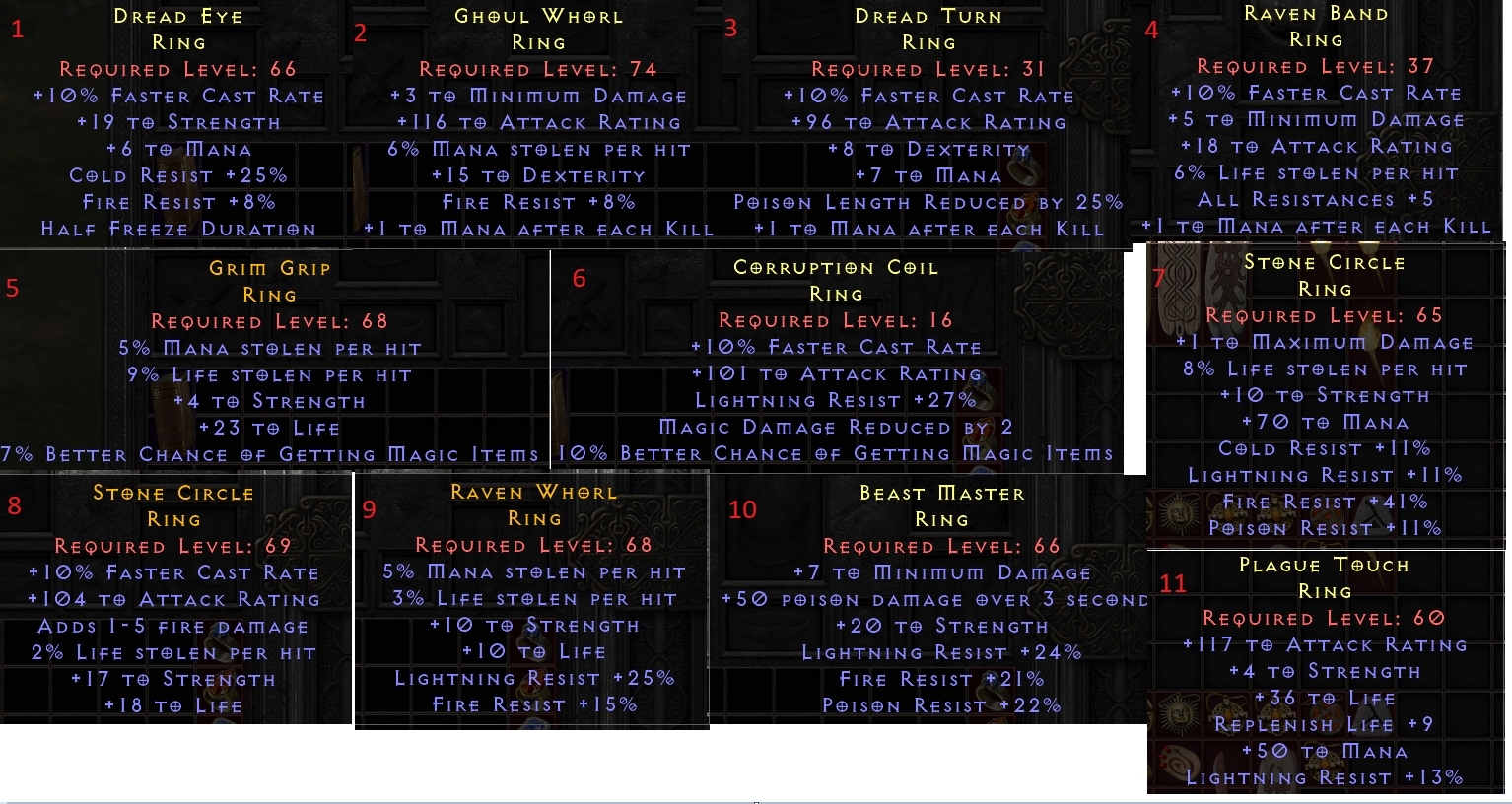 New Rings For Sale !!! - Topic - d2jsp