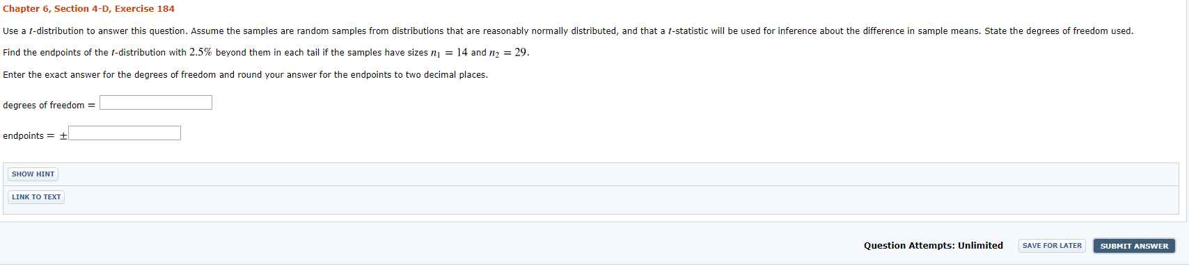 Solved Chapter 6, Section 4-D, Exercise 184 Use a | Chegg.com