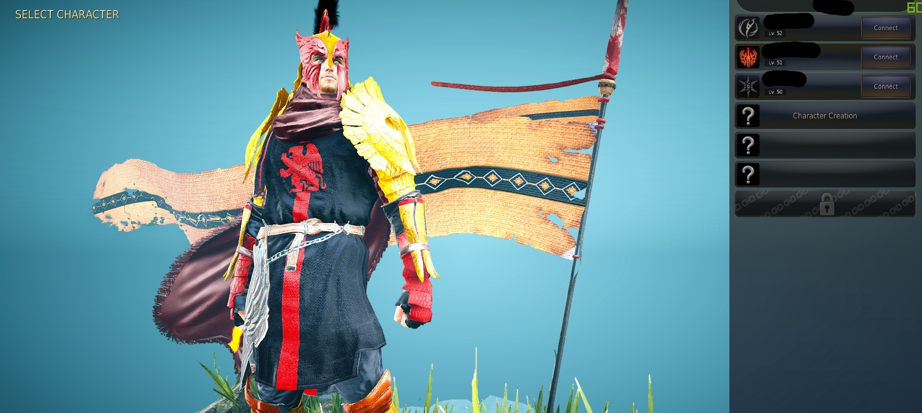 Selling Ninja lvl 50 with gear + Musa & Warrior without gear - EpicNPC